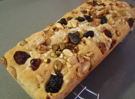 PAN DE MOLDE CON FRUTOS SECOS