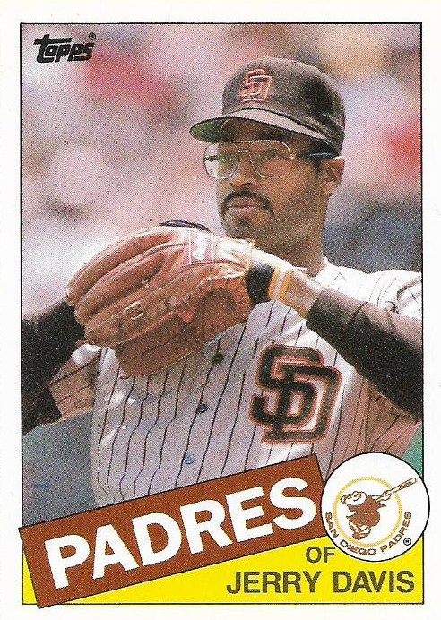 1985 Topps: #28T - Jerry Davis