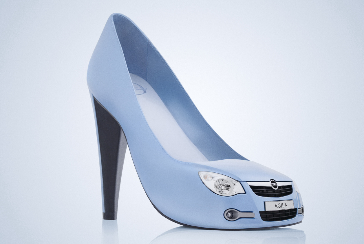 Adorável Cupcake: Carros + sapatos