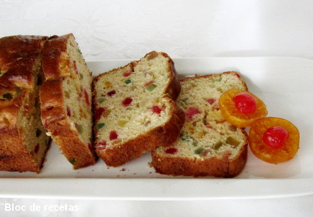 Bloc de recetas: Pan de frutas Lisette