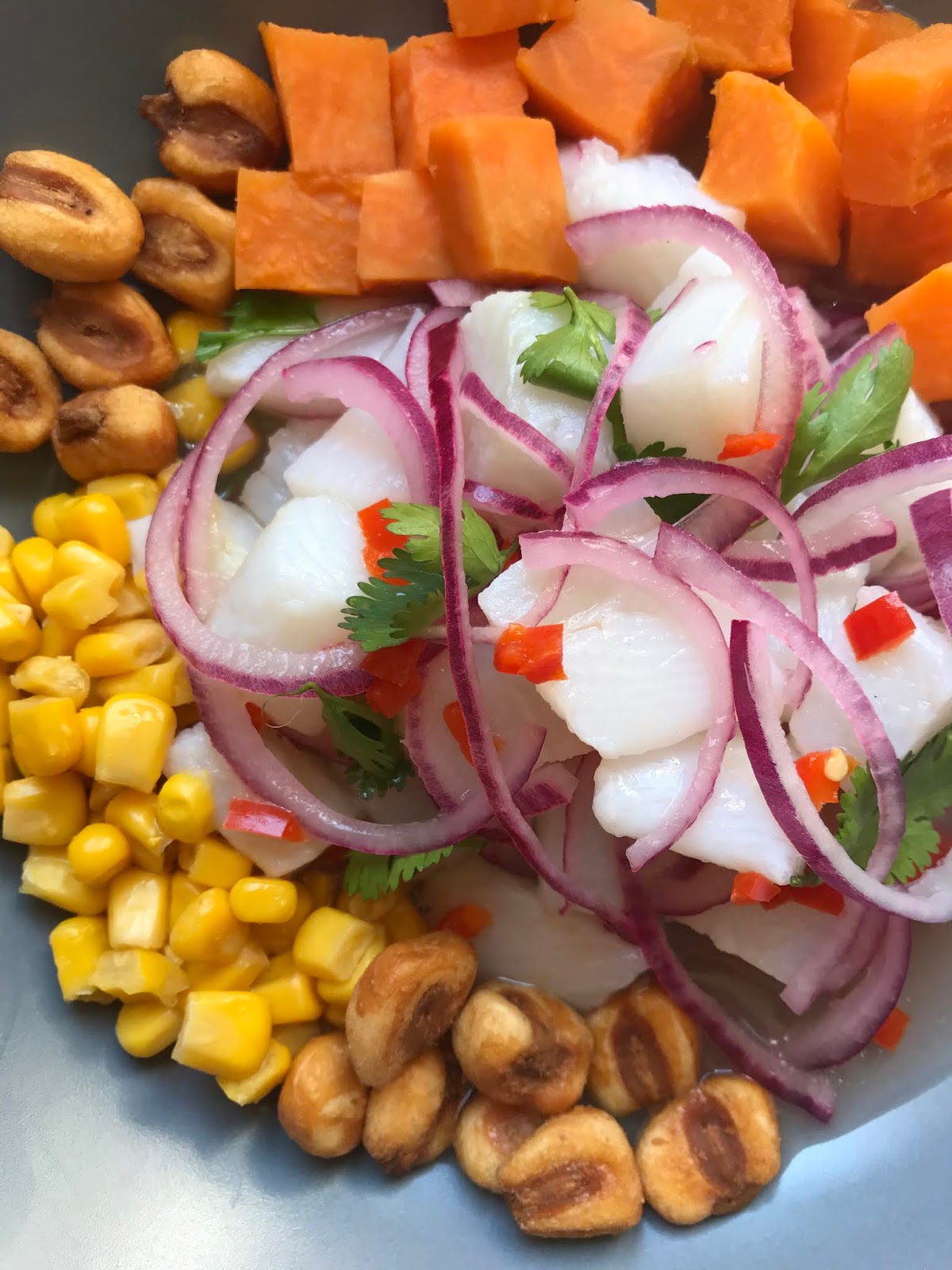 Ceviche peruano. Cocinas del mundo
