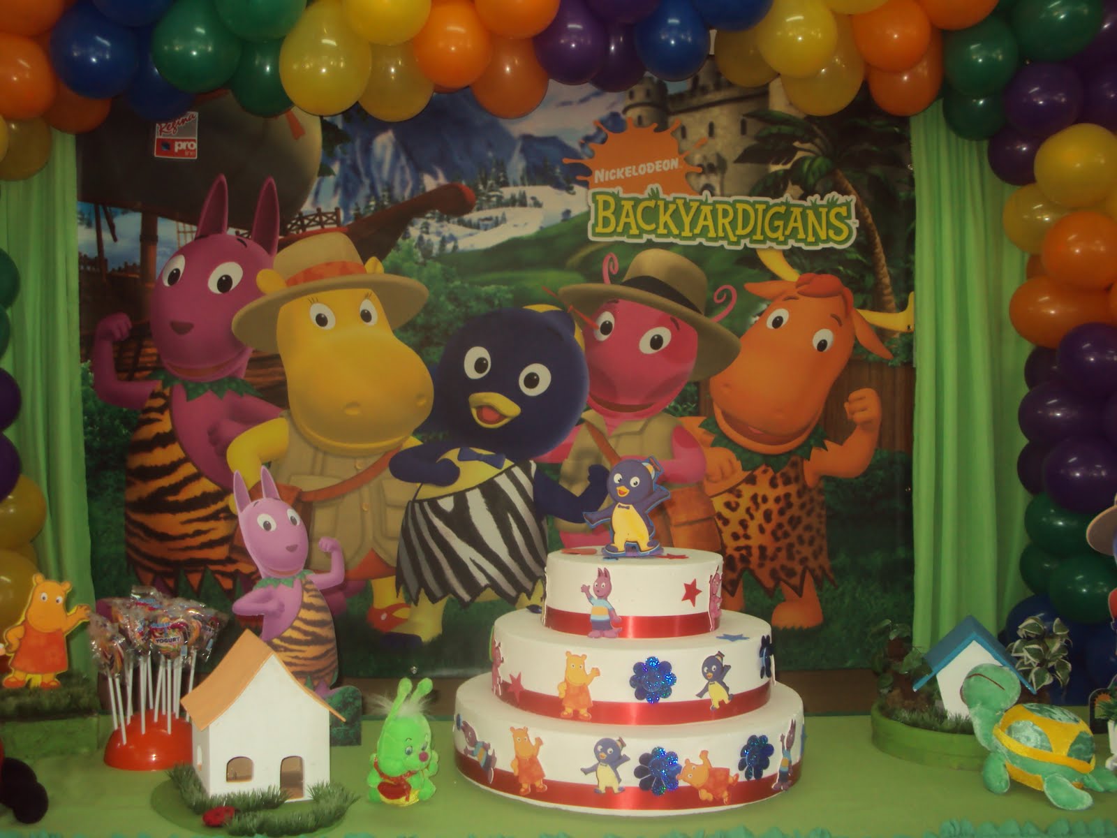 GuifesFestas: Festa dos Backyardigans