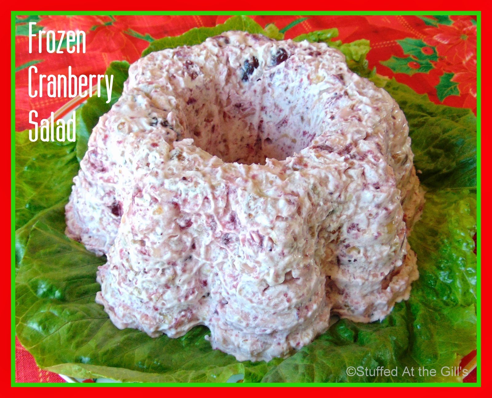 Frozen Holiday Cranberry Salad