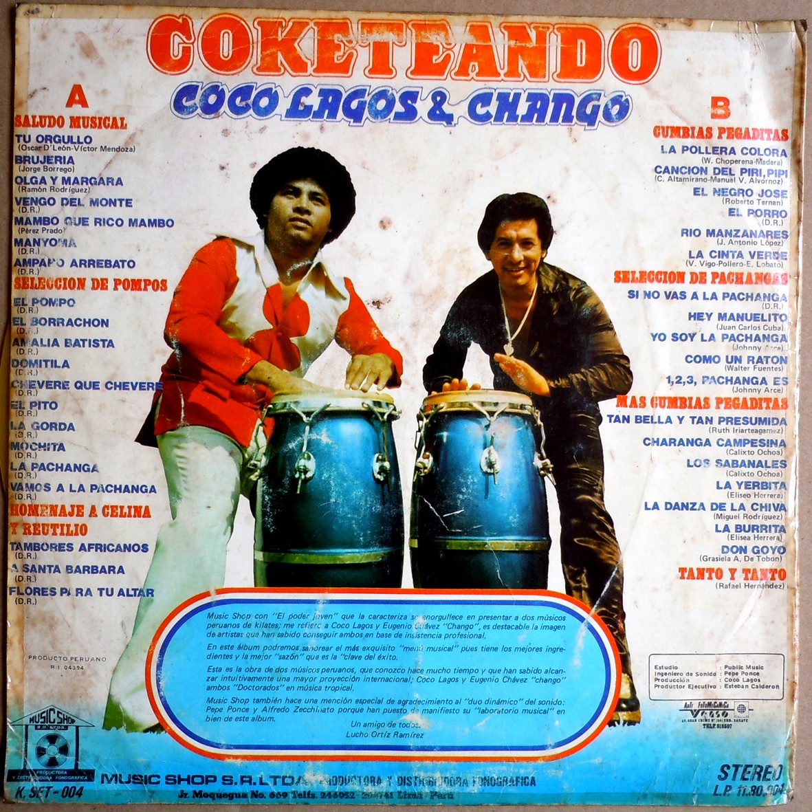 MALAGONIKUS BLOG: COCO LAGOS Y CHANGO