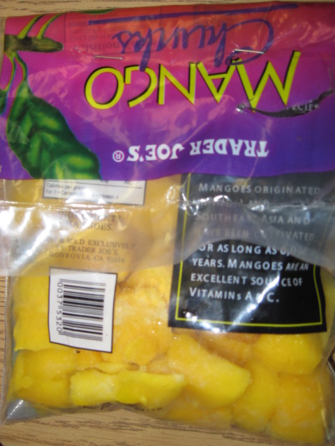 Bingingforfood: Trader Joe's Mango Chunks