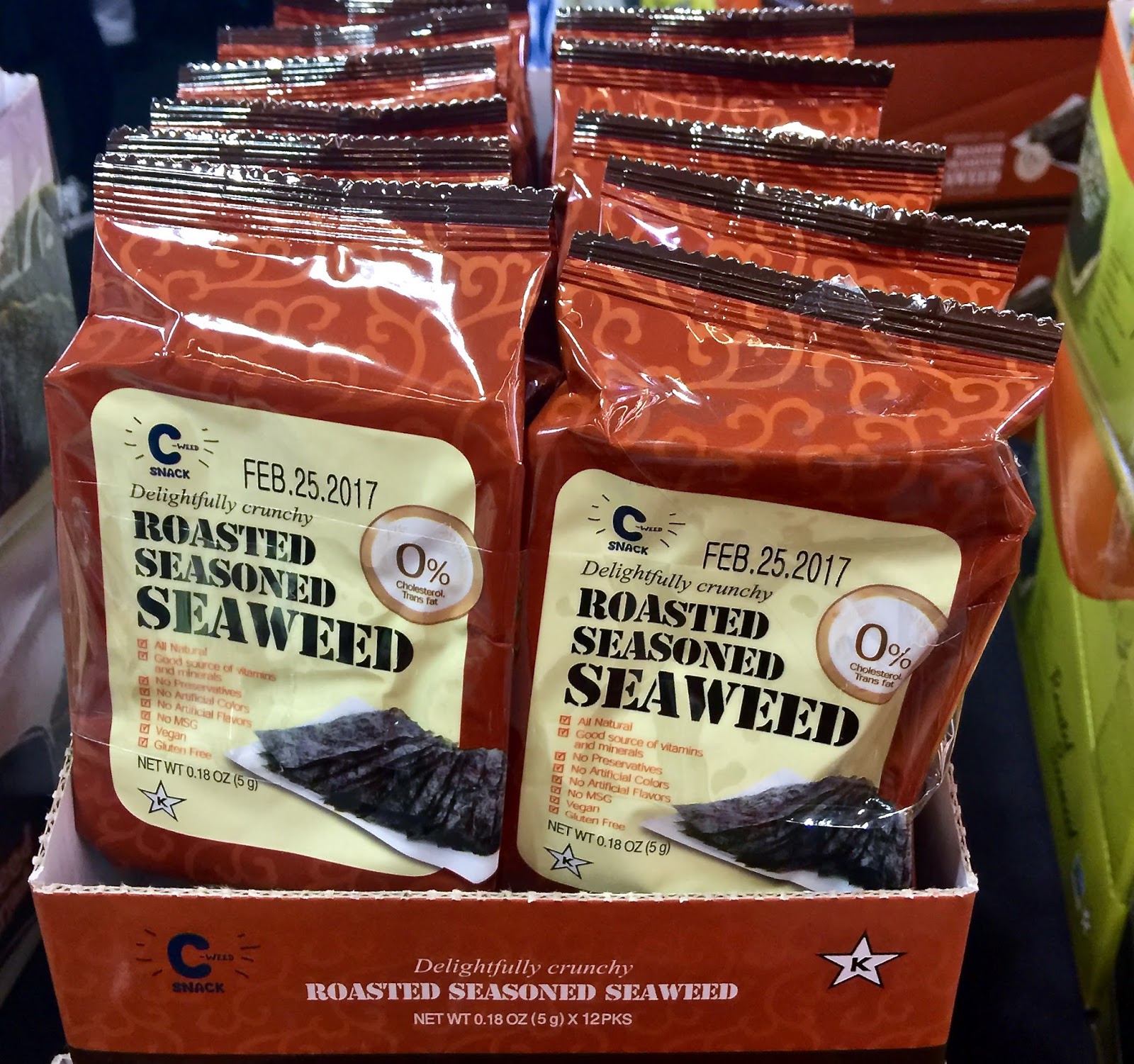 SEAWEED SNACKS-HEALTHY+TASTY TREND