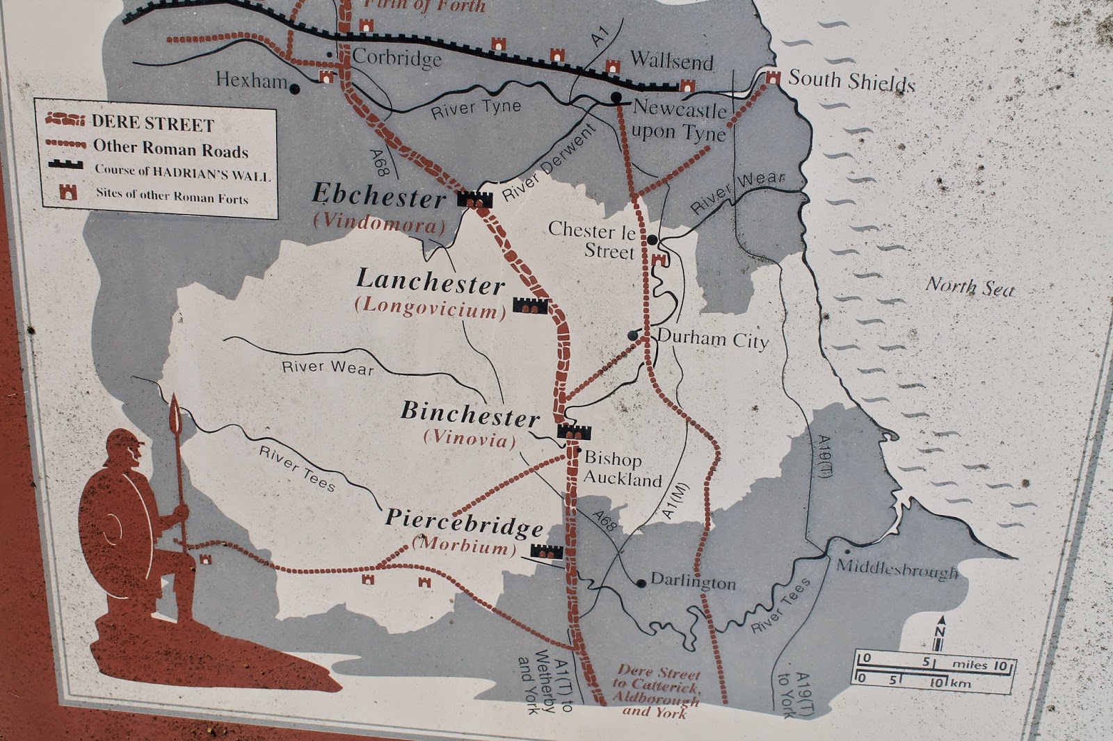 Walking the Chesters: Lanchester to Ebchester - Farm shops, steel and ...