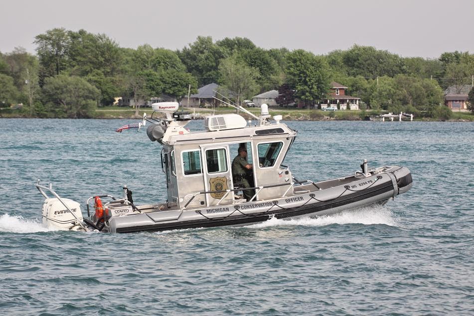 Michigan Exposures: Random Boats on the River