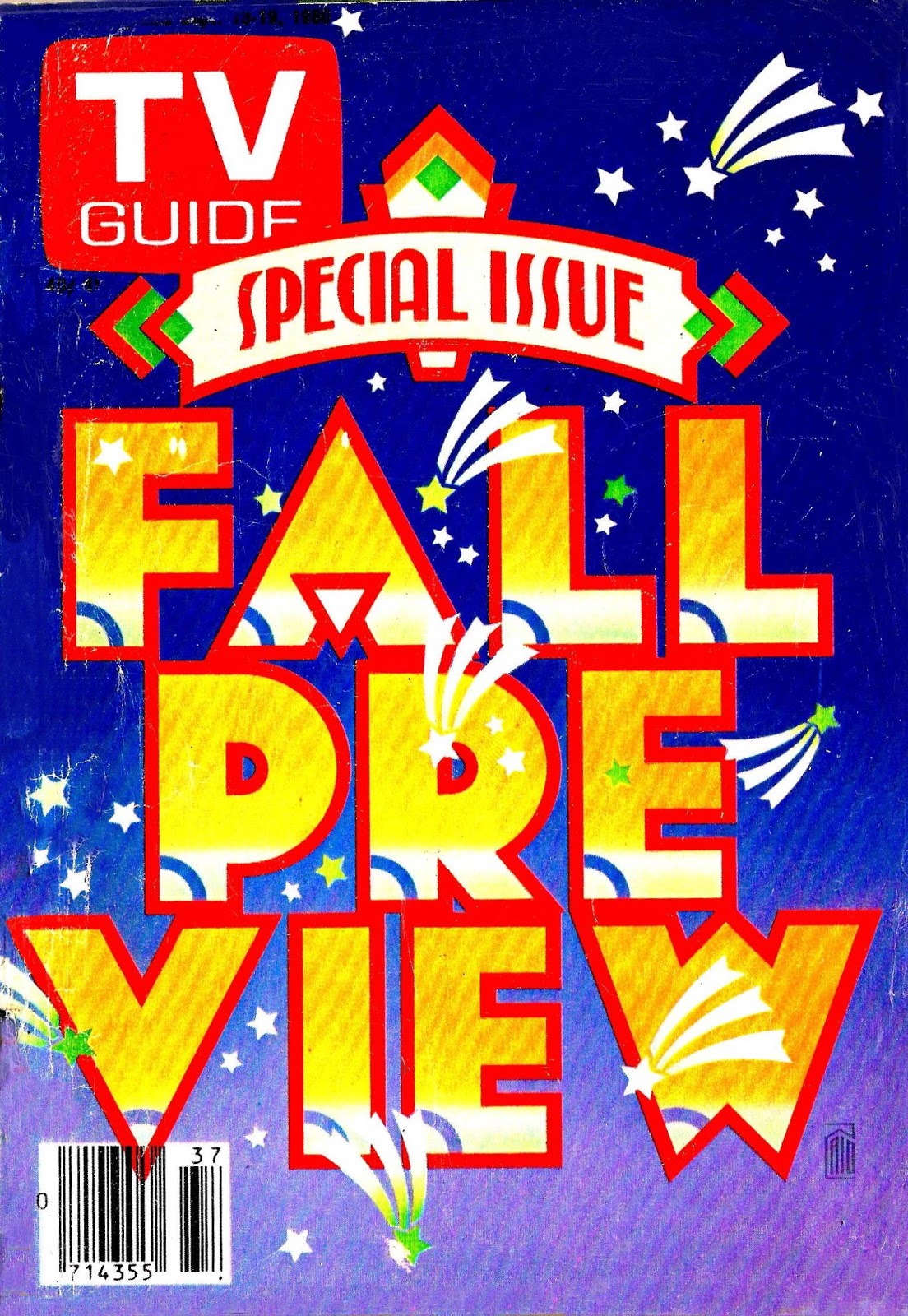 Past Print: TV Guide Fall Preview covers