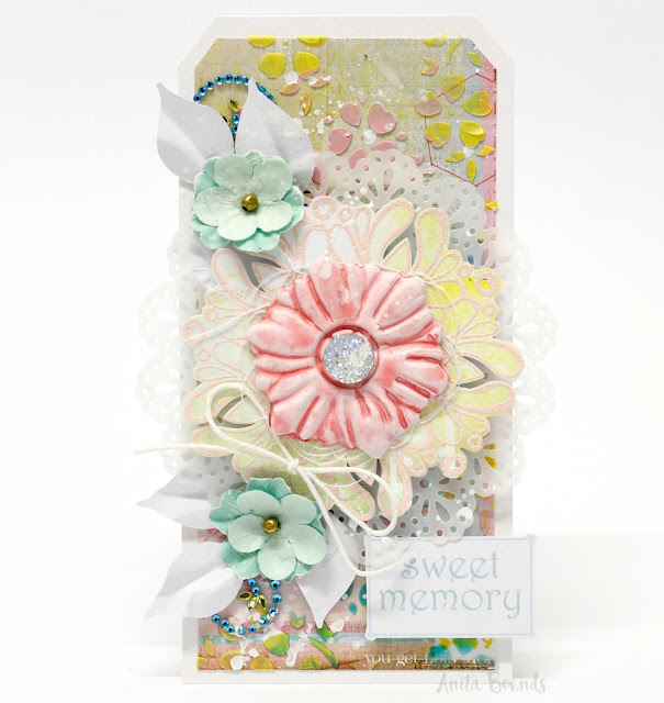 Sweet Memory Tag | Prima Colour Challenge - Neat and Crafty