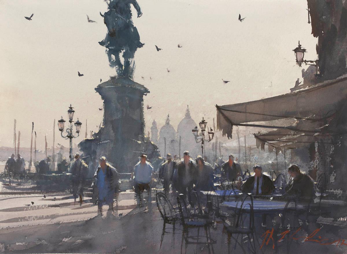 Joseph Zbukvic, 1952 | Plein-air Watercolor painter | Tutt'Art ...