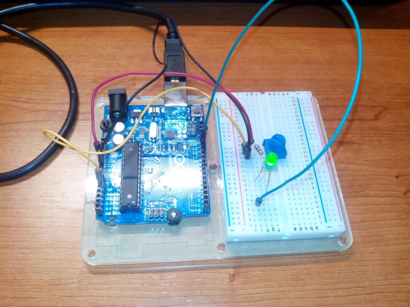 Fp Kanarias Arduino Usar Un Potenciómetro Como Input Variable De Entrada