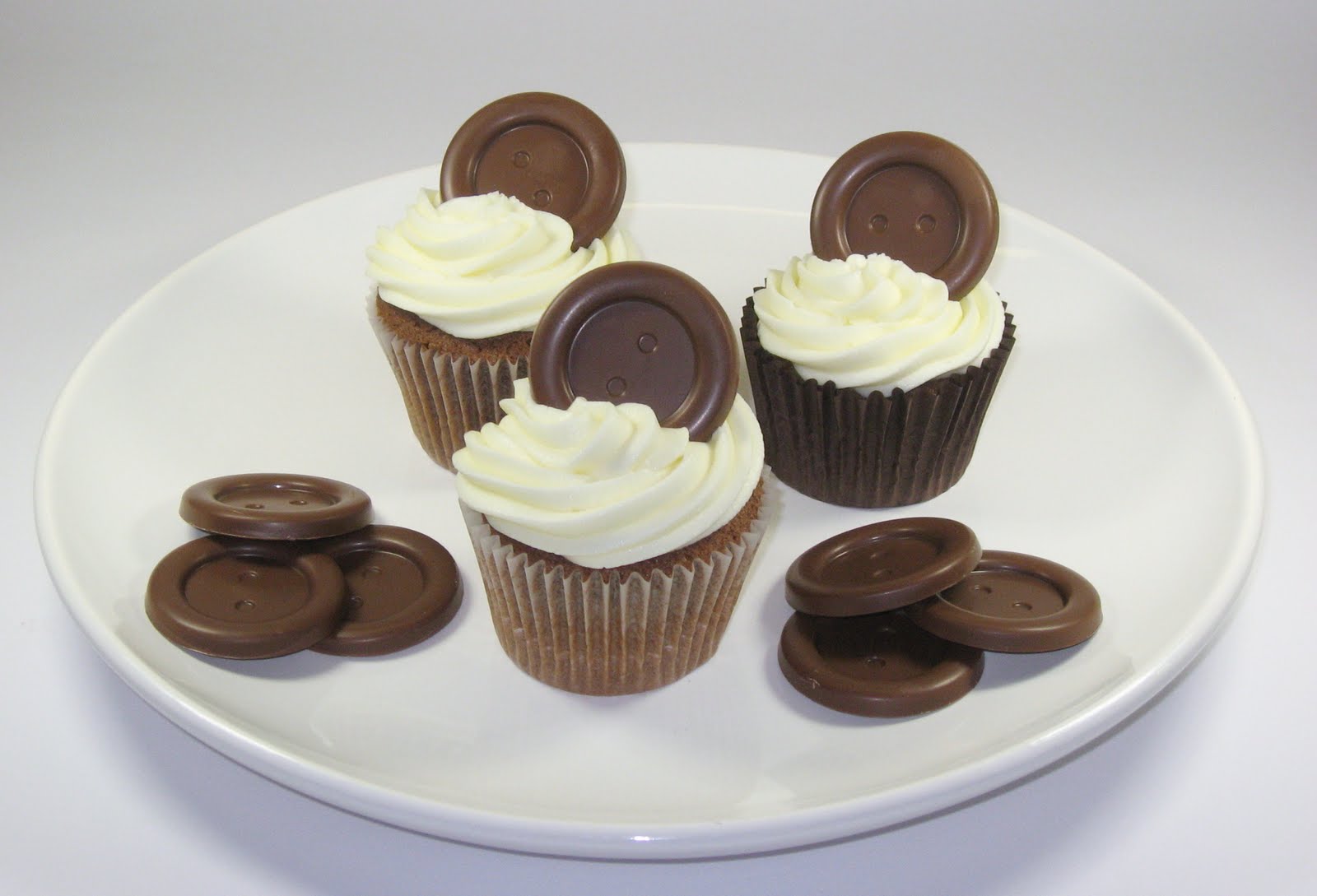 Photograph SLR: Giant Chocolate Buttons Cupcakes - National Cupcake ...