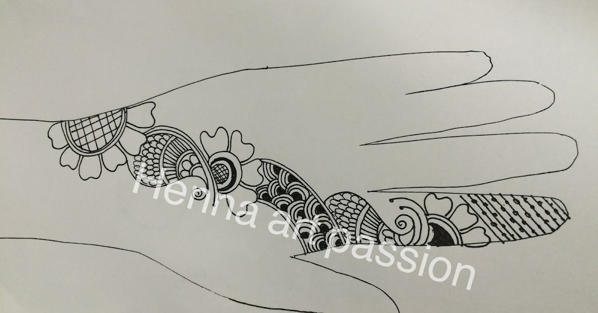 Henna Art Passion: template for how to practice henna design