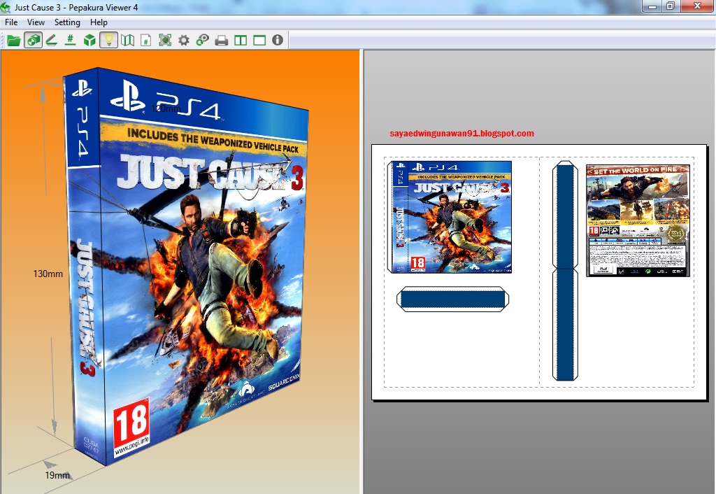 Our World: Papercraft Cover Playstation 4