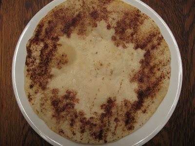 Almost Unschoolers: Koch Tortilla Snowflake Snack