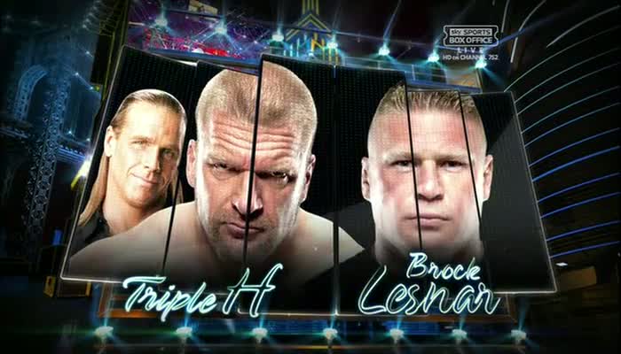 Wwe Brock Lesnar Vs Triple H Wrestlemania 29