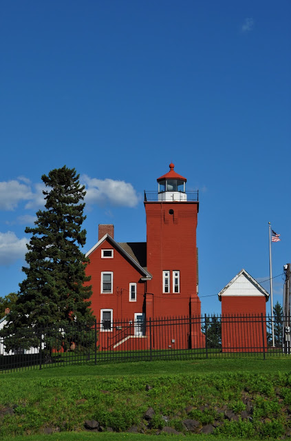 WC-LIGHTHOUSES: TWO HARBORS LIGHTHOUSE-TWO HARBORS, MINNESOTA