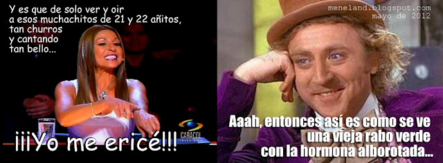 :::Meneland:::: La risa tonta del día: Amparo Grisales en: ¡¡¡Me ericé!!!