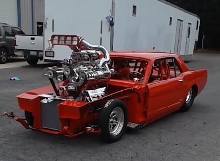 Just A Car Guy: Have you seen the video of the "Blown Mafia" Mustang?