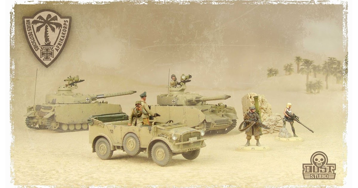 Tabletop Fix: DUST Models - New Previews