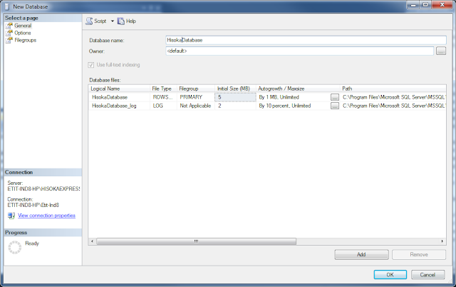 Dimensi TutupBotol: Membuat Database Sederhana di Microsoft SQL Server ...