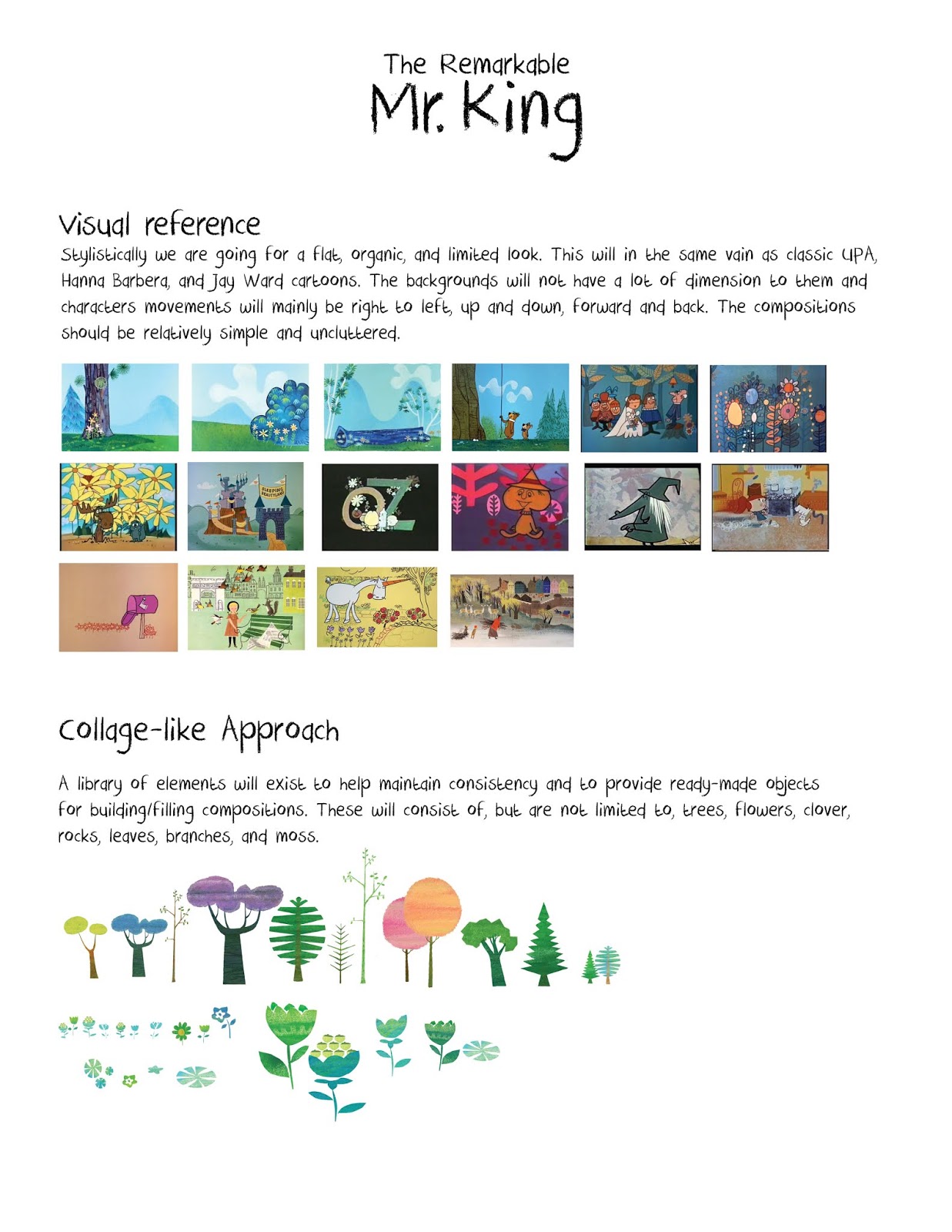 The Remarkable Mr. King Production Blog: Art Direction Guide