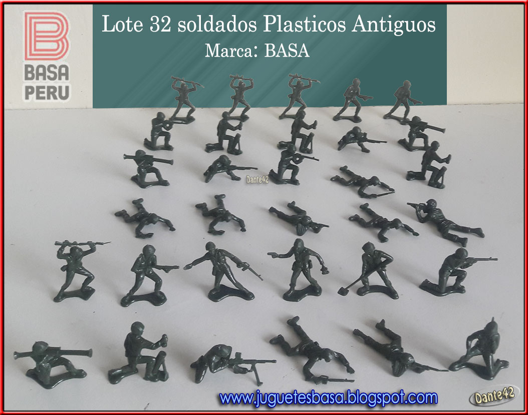 Juguetes Basa Peru - Antiguos de Colección: SOLDADOS PLASTICO RANGERS ...