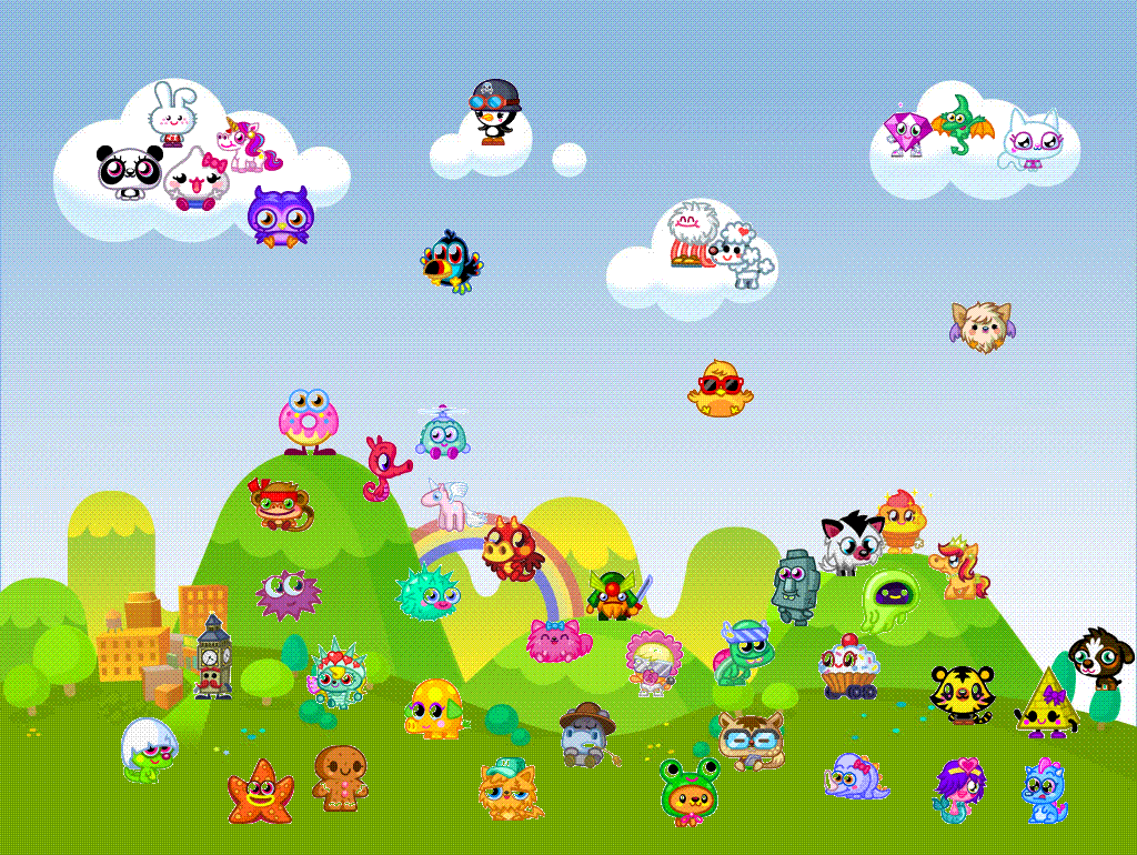 Moshi Club: Moshling Island