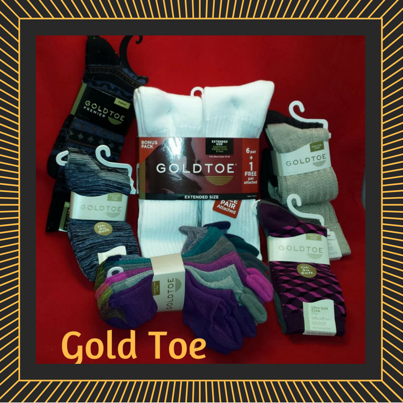 Stuff Those Stockings With Gold Toe Socks - Amy & Aron's