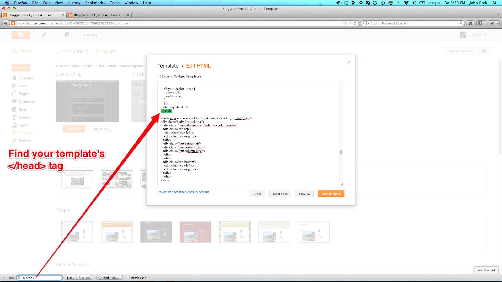 One Q, One A: How do I add syntax highlighting to my Blogger blog?