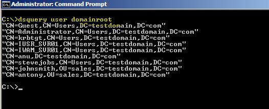 Tech Blog: What are the DS Commands ? How it works in Active directory.