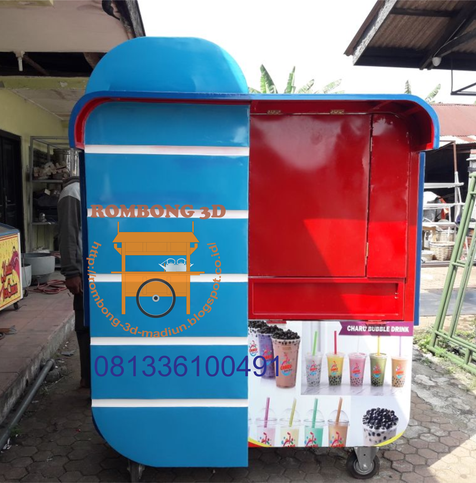 ROMBONG / GROBAK / GEROBAK 3D: GEROBAK CHARU BUBBLE DRING