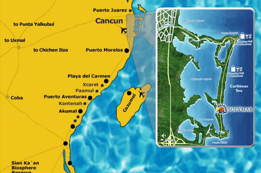 Matkustan ympäri maailmaa...: Hotellivaraukset Cancunissa