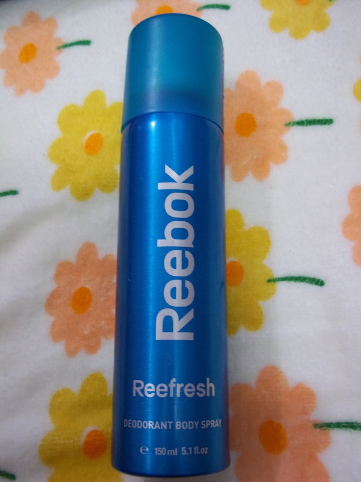 tannedNtoned: Reebok Reefresh Deodrant Body Spray