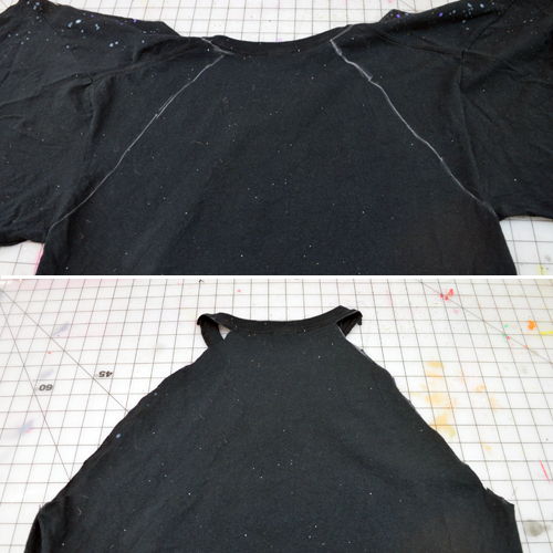 iLoveToCreate Blog: Galaxy Moon Shirt DIY