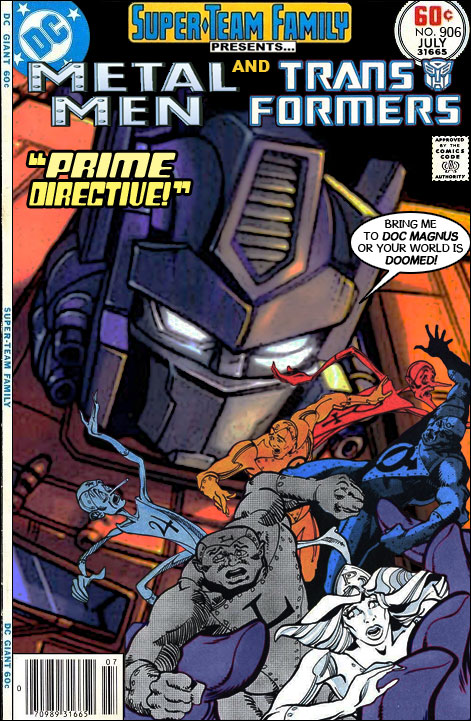 Super-Team Family: The Lost Issues!: Metal Men and Transformers in ...