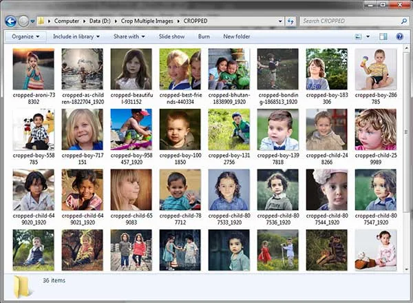 PhotoEffect: How To Crop Multiple Images in Photoshop