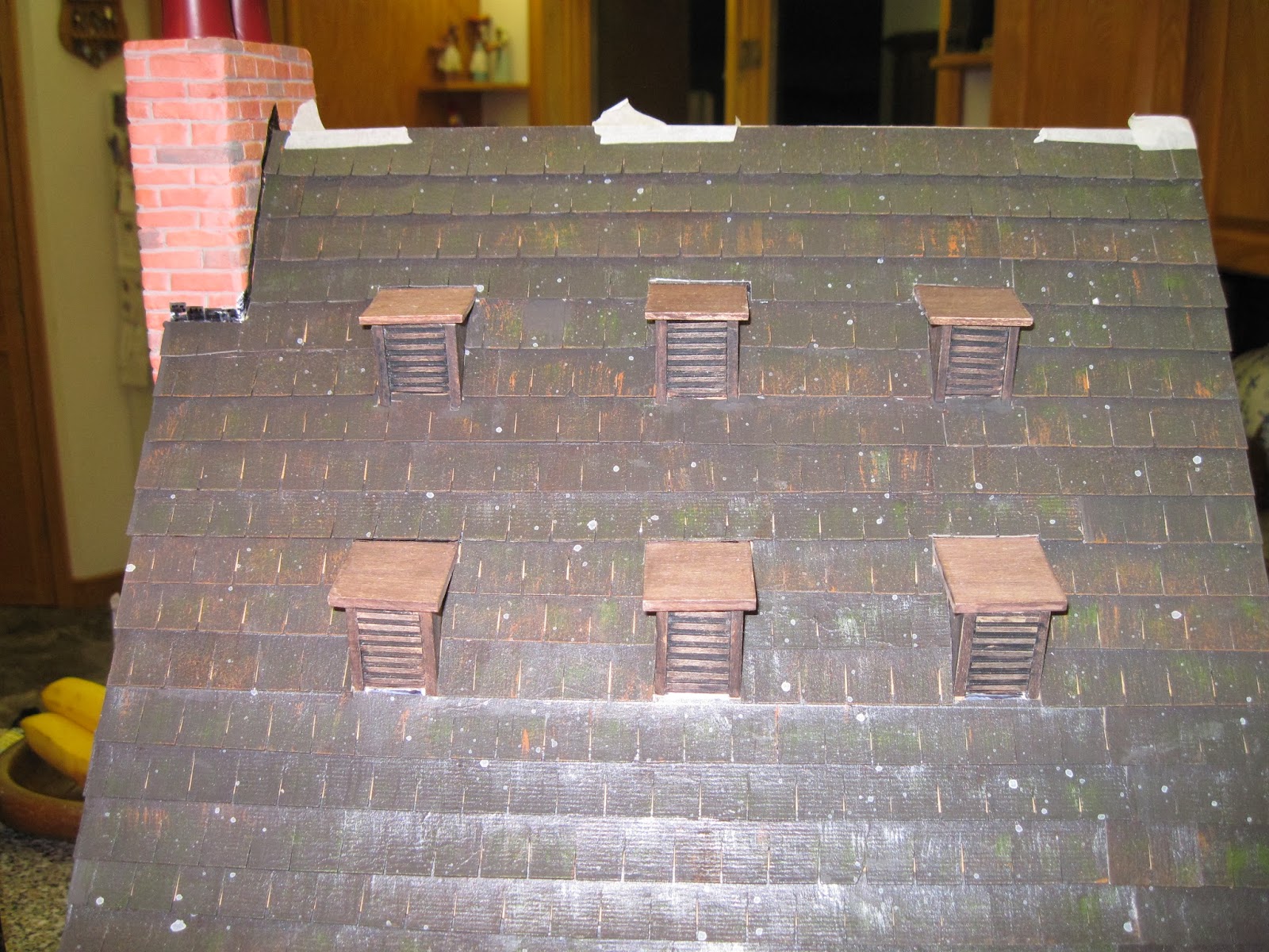pulchinella's cellar miniatures: How to Make Miniature Roofs from ...