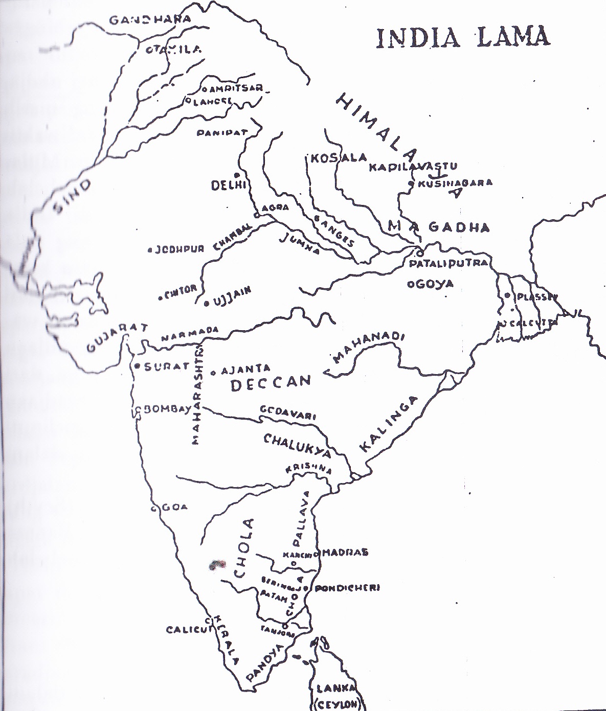 Fitri Astuti Perbandingan Agama 3 B: Peta India Kuno