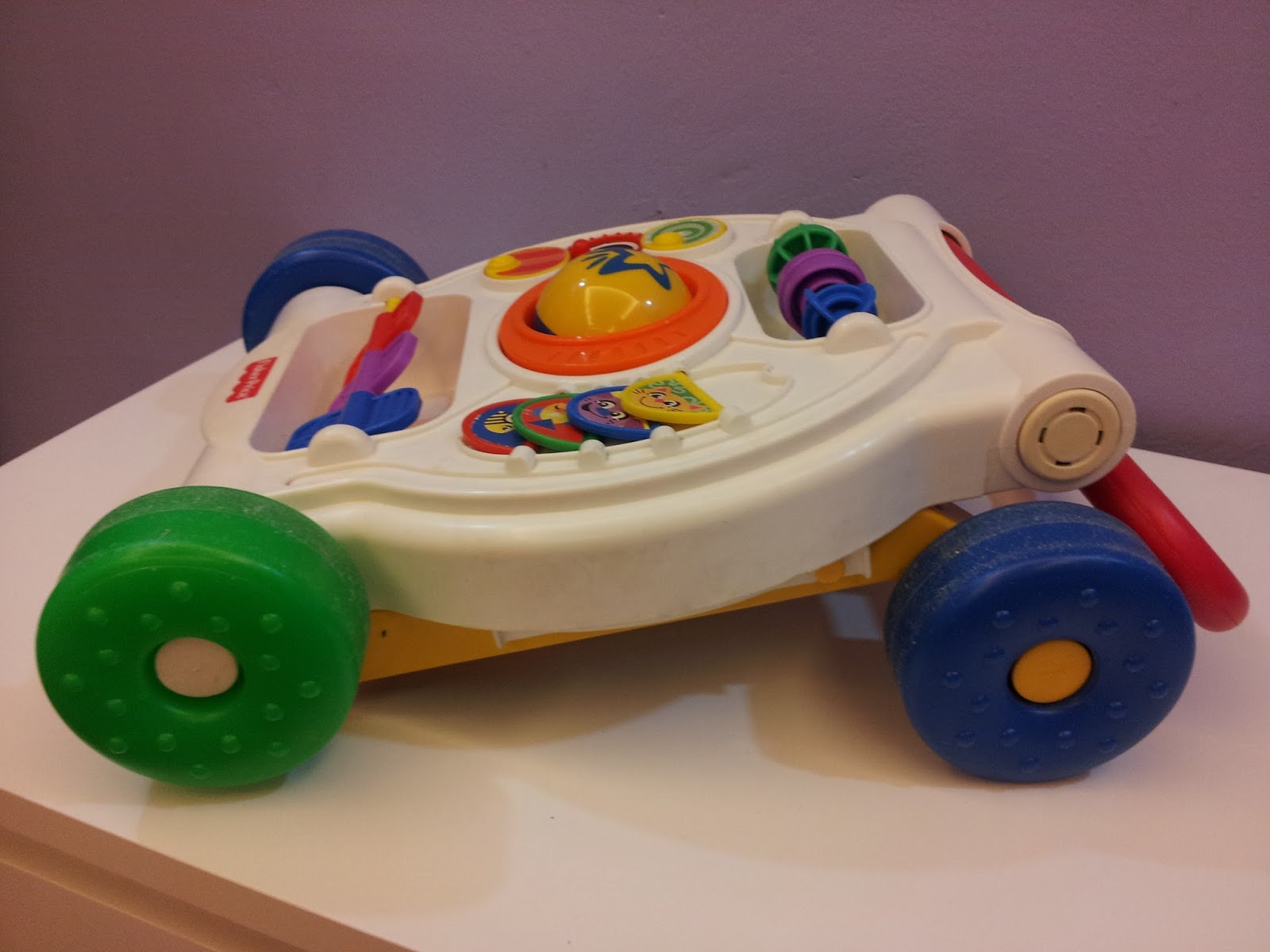 baby preloved stuffs: Fisher Price Brilliant Basics Activity Walker - SOLD