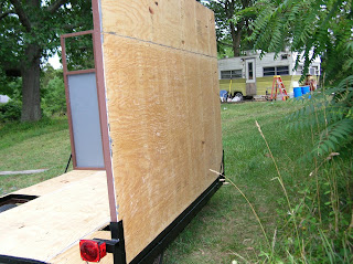 Build Your Own Enclosed Trailer Using A Pop-Up Camper Frame: Assembling ...