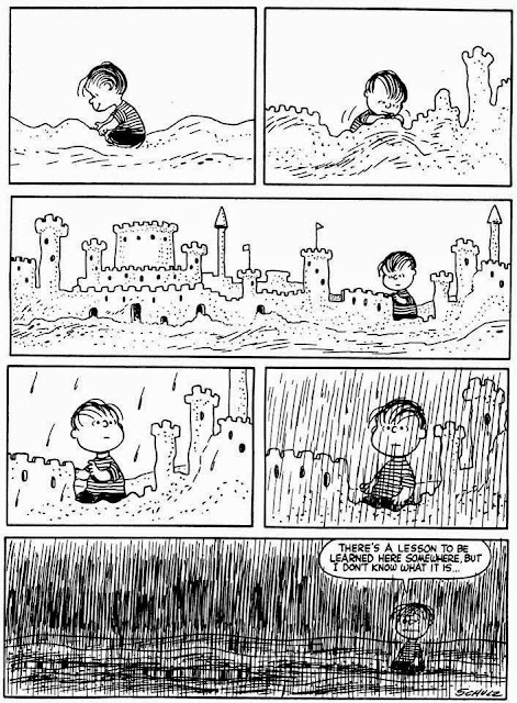 Cultural Synergy: Charles M. Schulz: Peanuts in the rain