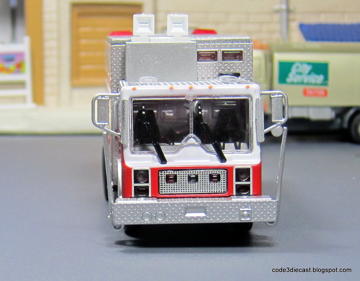 My Code 3 Diecast Fire Truck Collection: Mack Hazmat Operations Truck
