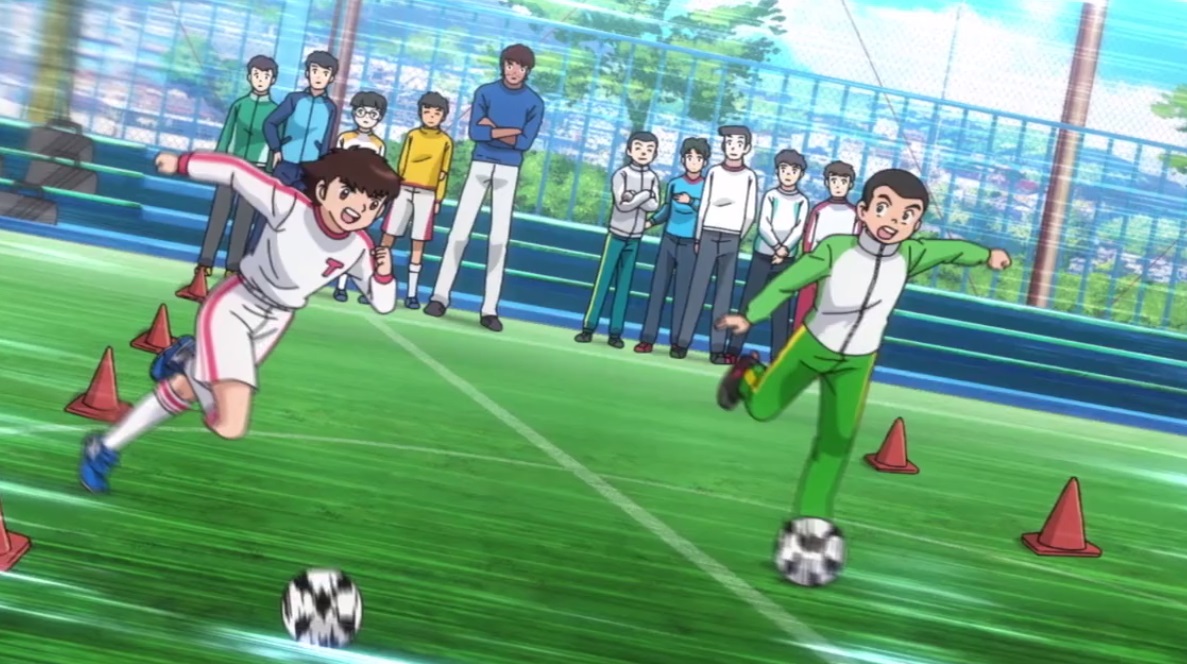 OLIVER SE CRUZA CON TOM MISAKI EN EL QUINTO EPISODIO DE SUPER CAMPEONES ...