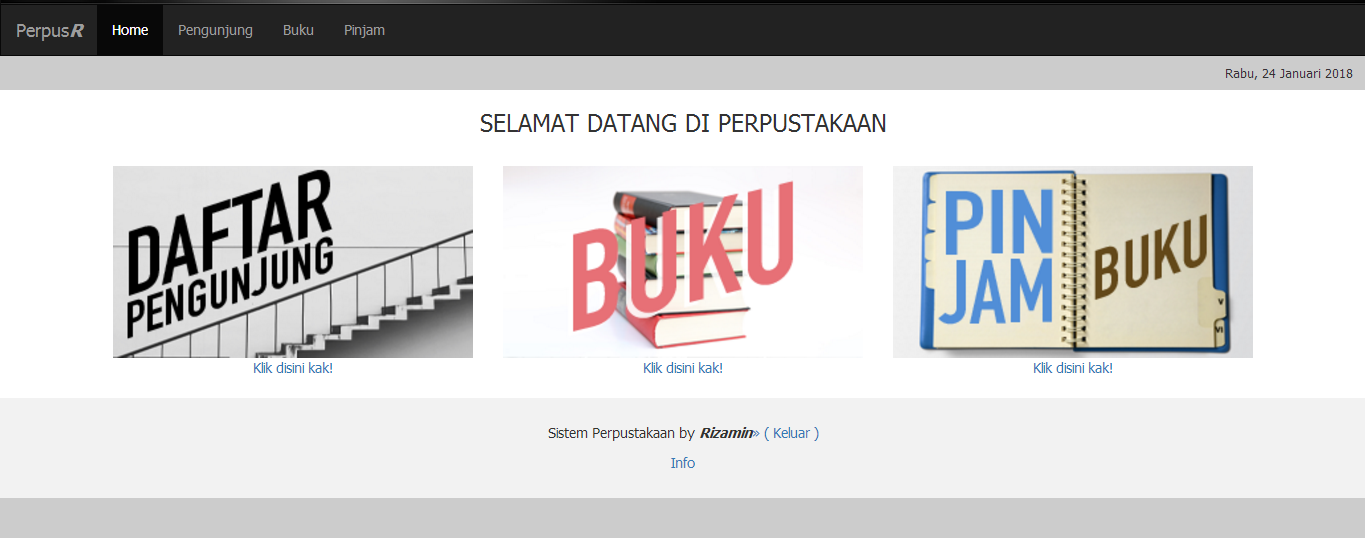 (CONTOH) Laporan Sistem Informasi Perpus Sederhana - Ambigu Project