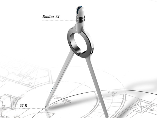 Quality Information : Digital Compass for Draw Perfect Circles