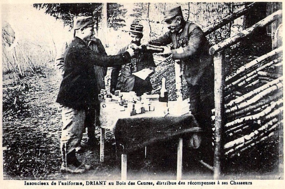 JRF: Emile DRIANT tué au Bois des Caures 22 février 1916