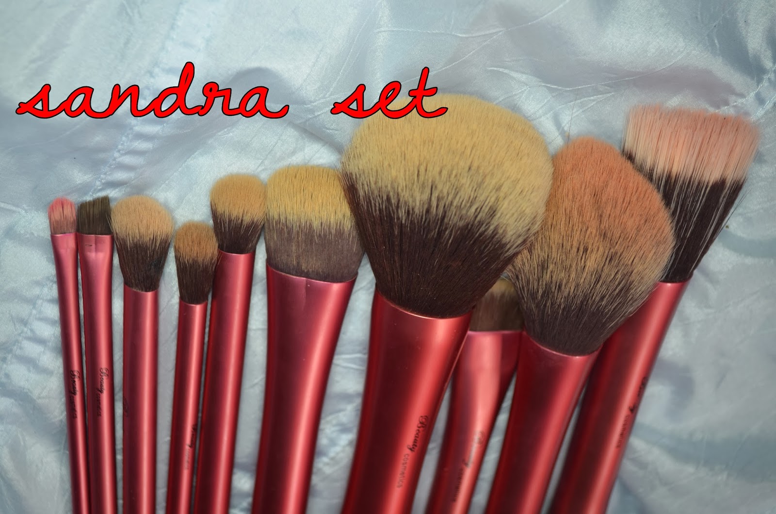 Patrine's Thoughts: Review: Sandra Brush Set from Beauty Cosmetics