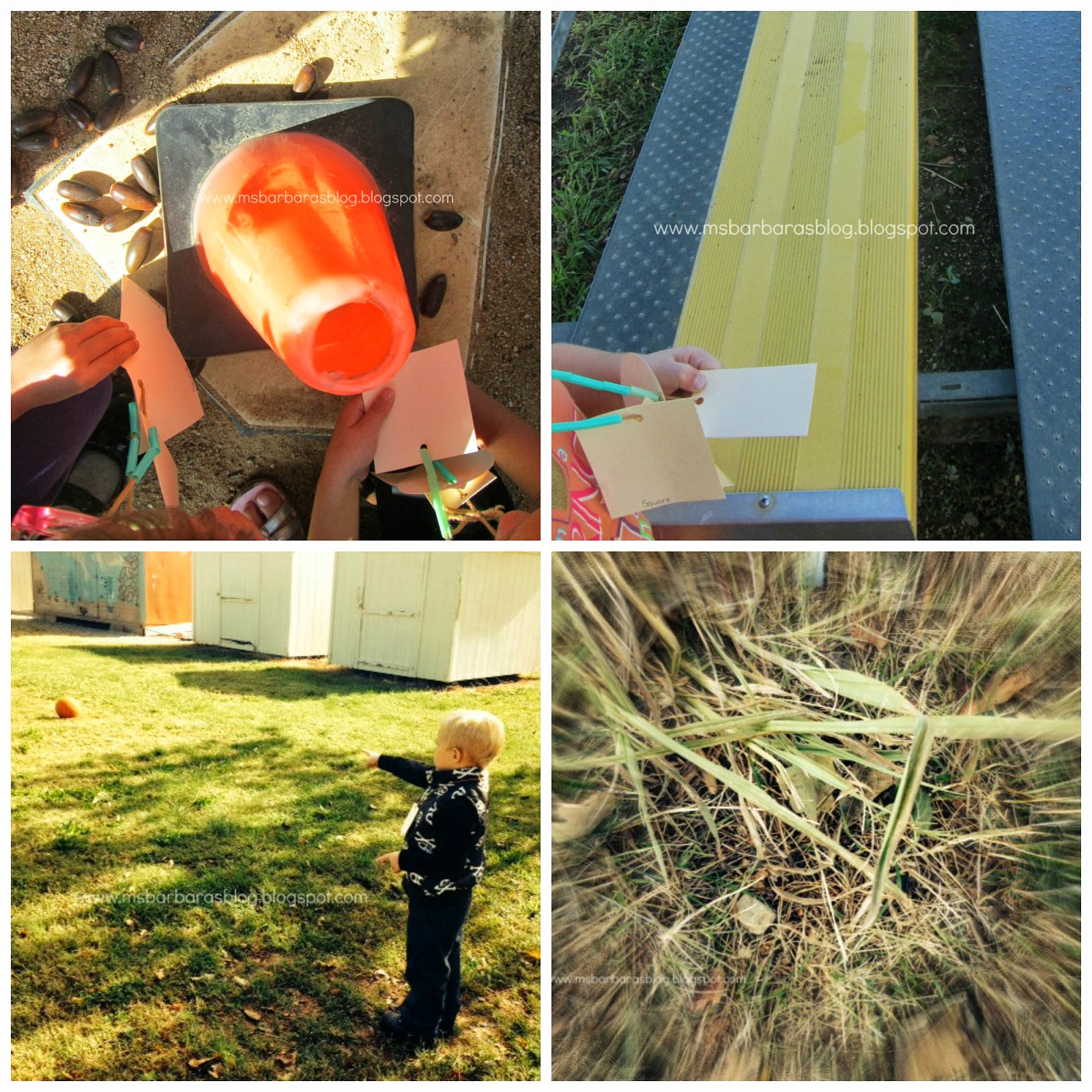 For the Children: Preschool Shape Hunt...in the Great Outdoors